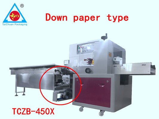 CE certificate Taichuan Automatic lemon friut vegetable pillow packaging machine