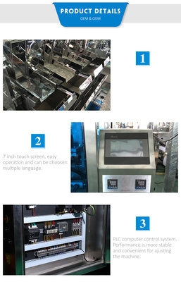 Full Automatic Vertical seal potato chips salt granule packing machine food packaging machine in business