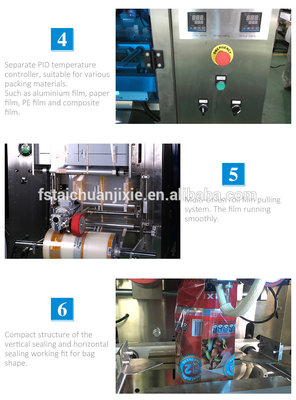 Full Automatic Vertical seal potato chips salt granule packing machine food packaging machine in business