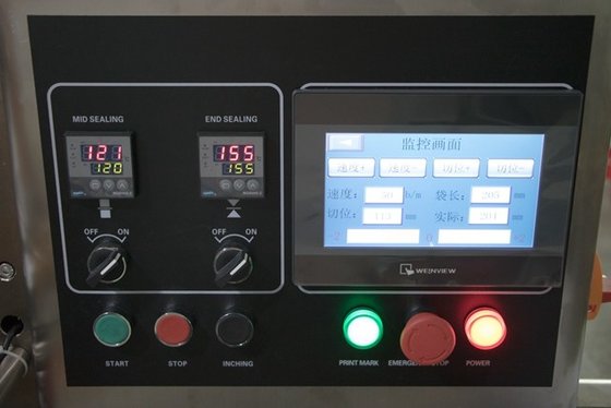 Multi-function high performance full automatic cookies bread wafer food packing machine