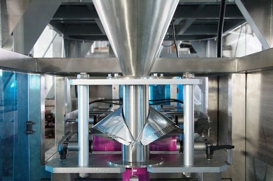 vertical packing machine pillow pack Automatic Biscuit Feeding System with sugar Packing machine