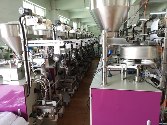 Taichuan Automatic bucket chain feeding vertical form fill seal food packing machine in business