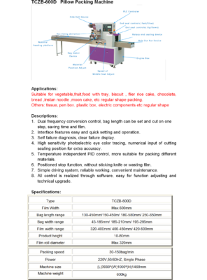 China Nitrogen Air Filling Cake Croissant Bread egg yolk pie bread Packing Machine factory price
