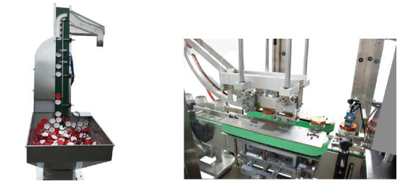 Taichuan factory price bottle/box filling vacuum capping labeling machine solution machine in business