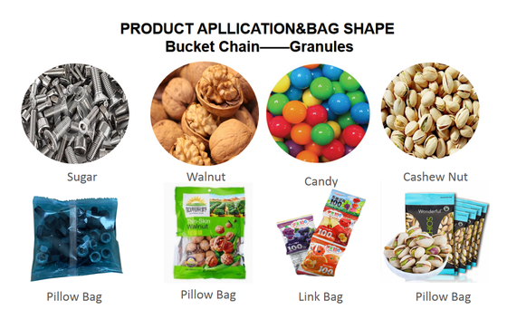 100% Taichuan factory price vertical form fill seal food almond cashew nut green pean seeds packing machine in business