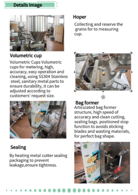 Foshan factory price Automatic potato chips/candy/green pean/cashew nut/peanuts Vertical Packing Machine
