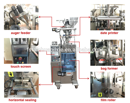 China 5g 10g 20g 50g 90g Automatic Sachet Stick Sugar Packing Machine in business