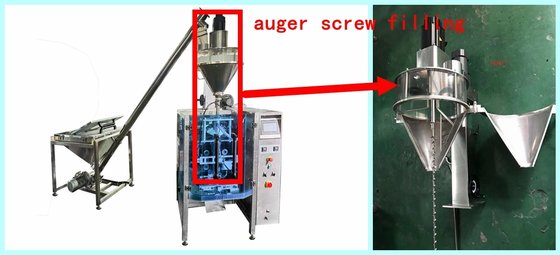 Powder Automatic Tea Coffee Bag Pouch Sachet Price And Salt 1Kg Shrink Rice Honey Milk Sugar Food 3 Packing Machine For