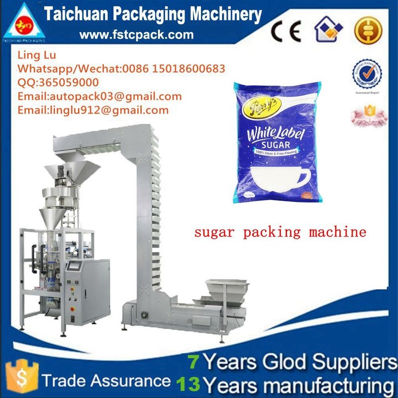 Automatic machine for packaging suitable1kg,2kg,3kg,4kg,5kg all granular,sugar,salt packing machine