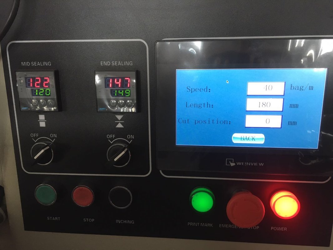 hot selling Automatic Horizontal cookies/bread/cake/rice fong/biscuits/sandwich/chocolate Packing Machine