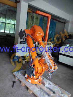 Latest 3D multipulate robot waterjet cutting machine
