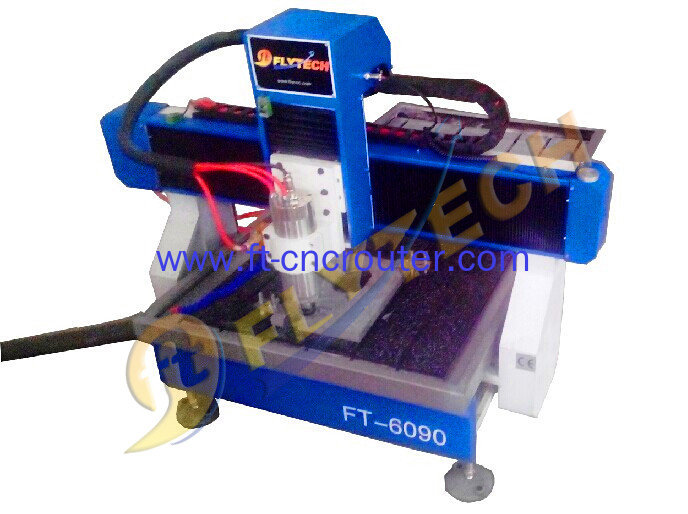 6090 mini CNC Router Machine milling machine to cut 20mm aluminum sheet powerfully