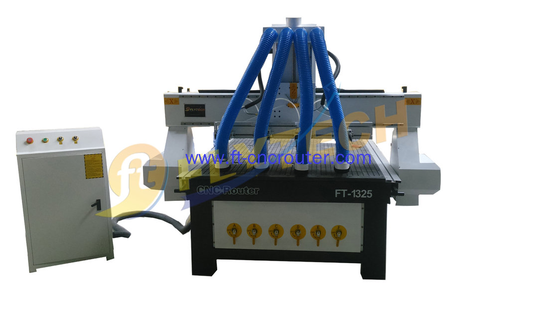 CNC Router Multiple heads woodworking  3D engraving machine with four spindle sell to USA