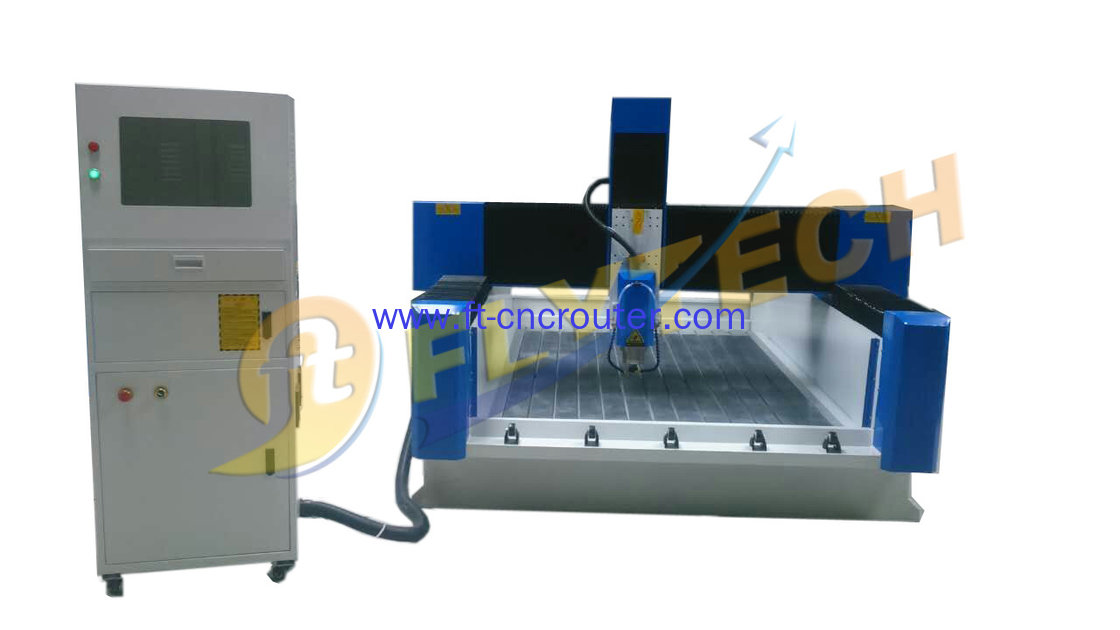 Heavy duty small size 1318 stone cnc router machine 3D relief equipment with pulley
