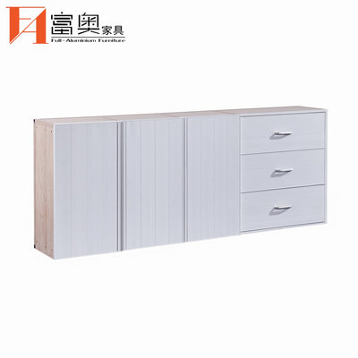 Living Room Cabinet Furniture All Aluminum Storage Side Cabinet