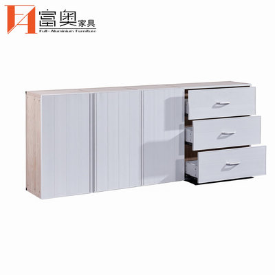 Living Room Cabinet Furniture All Aluminum Storage Side Cabinet