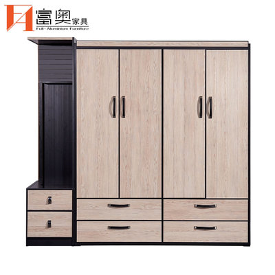 Full Aluminum Bedroom Furniture All Aluminum Combined Wardrobe