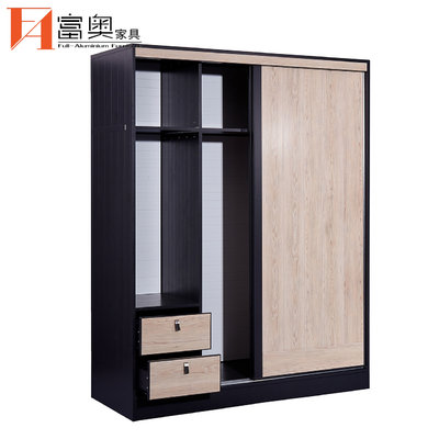 Complete Aluminum Profile Bedroom Cabinets All Aluminum Sliding Wardrobe