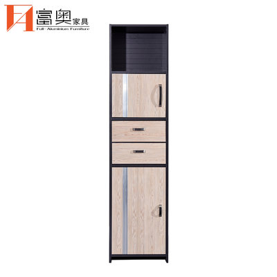 Whole All Aluminium Modern Living Room Furniture Corner Storage Cabinet