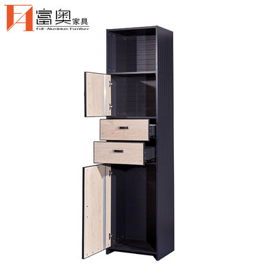 Whole All Aluminium Modern Living Room Furniture Corner Storage Cabinet