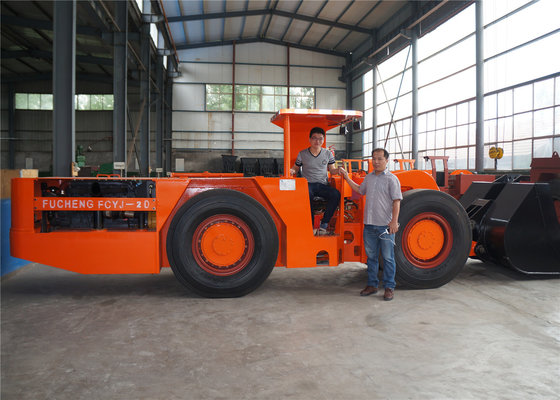 FCYJ-2D underground loader for mining tunnel