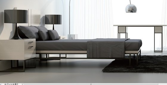 Metal&amp;melamine  hotel furniture HF-09