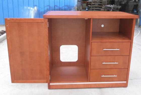 wooden hotel bedroom furniture,dresser/chest /TV cabinet DR-0003
