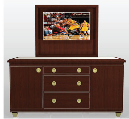 wooden hotel bedroom furniture,dresser/chest /TV cabinet DR-0006