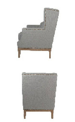 Hotel fabric lounge chair,single sofa SF-0003
