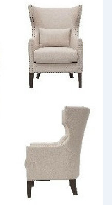 Hotel fabric lounge chair,single sofa SF-0001