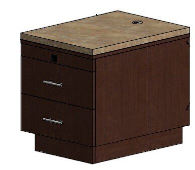 Wooden hotel furniture stone top night stand/bed side table NT-0006