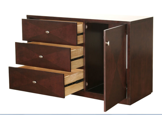 wooden 5-star hotel bedroom furniture,dresser/chest /TV cabinet DR-0014