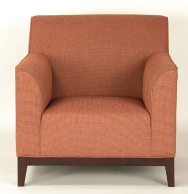 Hotel fabric lounge chair,single sofa LC-0001