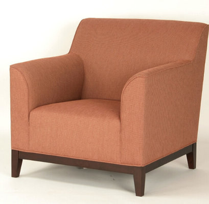 Hotel fabric lounge chair,single sofa LC-0001