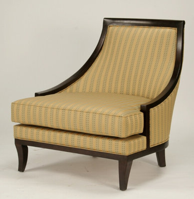 Hotel fabric lounge chair,single sofa LC-0002
