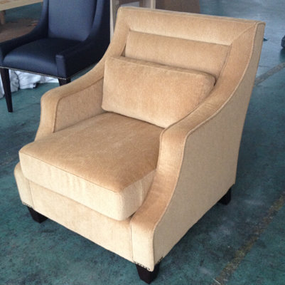 Hotel fabric lounge chair,single sofa LC-0004