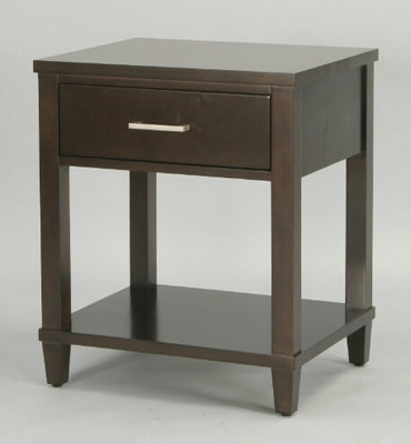 Wooden 5-star hotel furniture stone top night stand/bed side table NT-0019