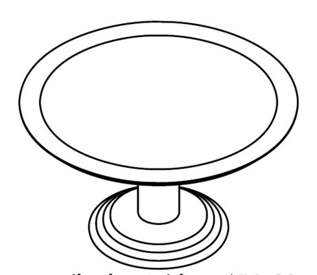 Dining table for hotel furniture DN-0007