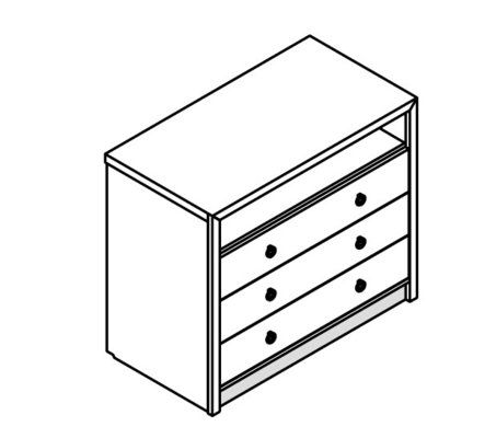 wooden 5-star hotel bedroom furniture,dresser/chest /TV cabinet DR-0020