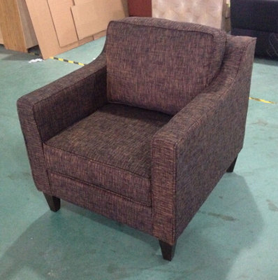 Hotel fabric lounge chair,single sofa LC-0005