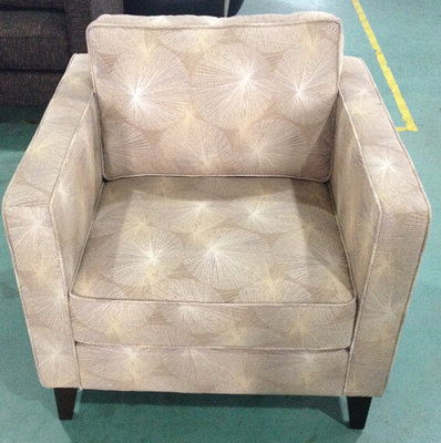 Hotel fabric lounge chair,single sofa LC-0006