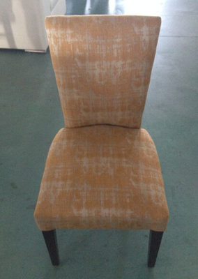 wooden frame fabric/PU dining chair DC-0008