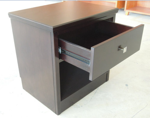 Wooden Simple design hotel furniture HPL top night stand/bed side table NT-0028
