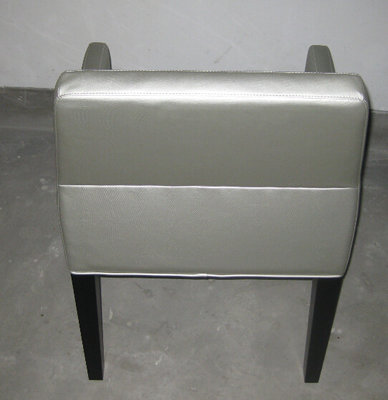 wooden frame fabric/PU dining chair DC-0012