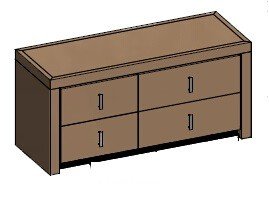 wooden HPL top hotel bedroom furniture,dresser/chest /TV cabinet DR-0027
