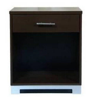 Wooden Simple design hotel furniture HPL top night stand/bed side table NT-0029
