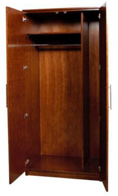 Wooden hotel furniture wardrobe/closet/Armoire WD-0007