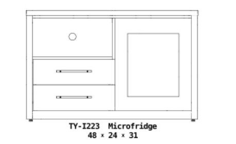 wooden HPL top hotel bedroom furniture,dresser/chest /TV cabinet /fridge cabinetDR-0029