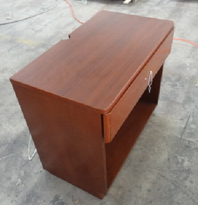 Wooden Simple design hotel furniture HPL top night stand/bed side table NT-0031