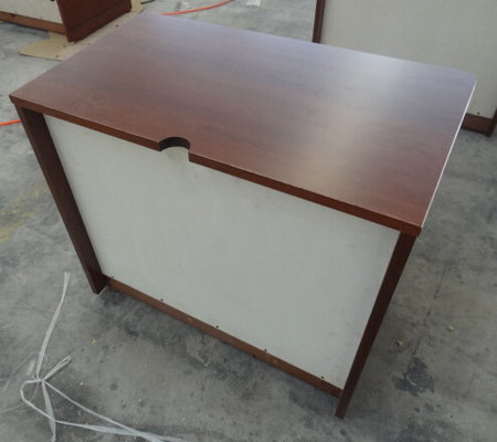 Wooden Simple design hotel furniture HPL top night stand/bed side table NT-0031